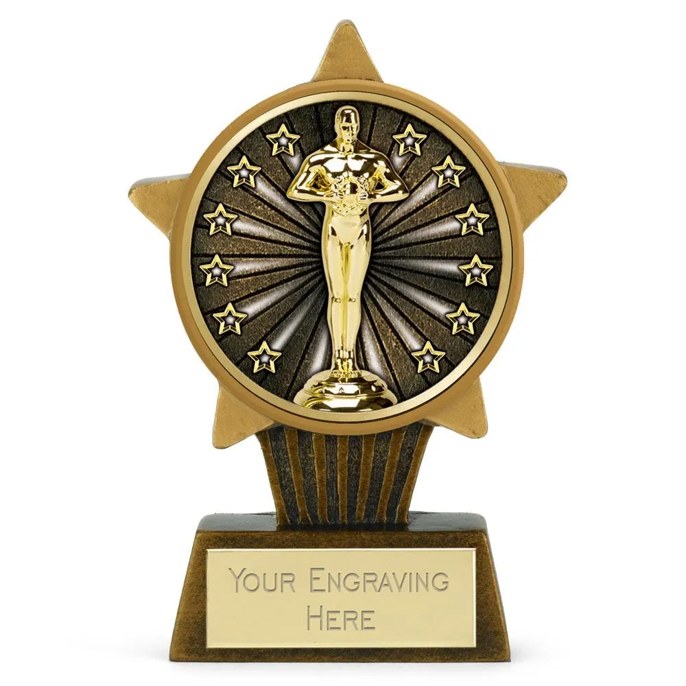 Mini Stars Plus 2" Achievement Award 10cm (4") - Best Trophies UK